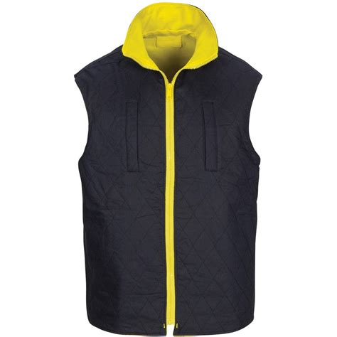Dnc 3765 100 Cotton Reflective Hi Vis Reversible Vest All Trades