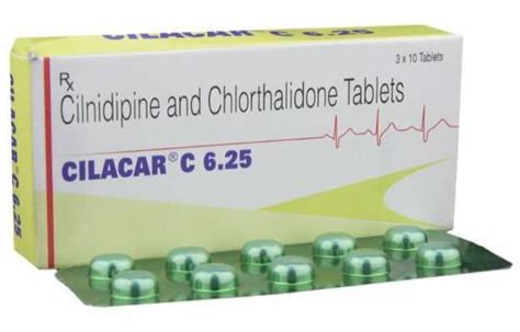Cilacar C 10125 Tablet Uses Price Dosage Side Effects Substitute Buy Online