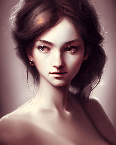 Beautiful Perfect Detailed Stunning Lady Digital Painting Artstation Concept Creative Fabrica