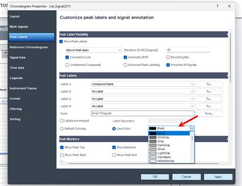 Annotations On Chromatogram Report Openlab 2 5 Forum Chromatography Software Agilent Community