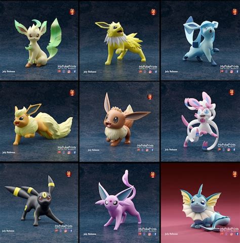 Pokemon Eeveelution Figures Sales