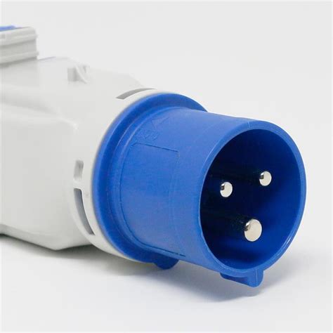 Cee Adapter Cee Stecker Auf Schutzkontakt Steckdose 16a