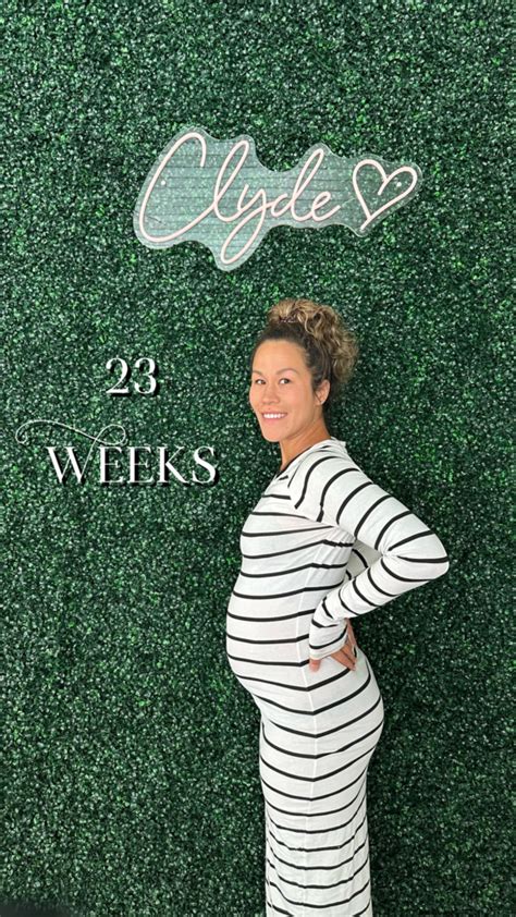 Pregnancy 23 Weeks Bump Update Diary Of A Fit Mommy