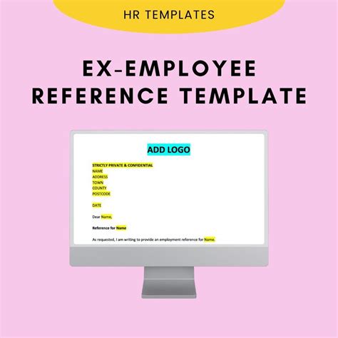 Ex Employee Reference Template Employment Reference Essential