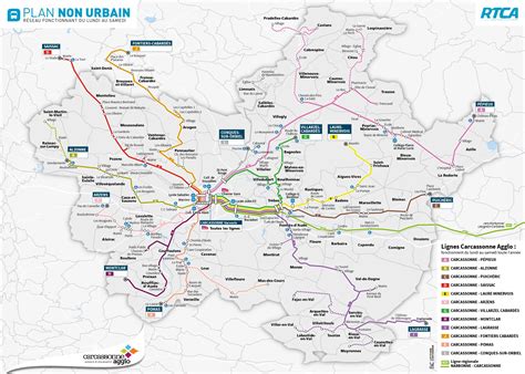 La Red De Autobuses Rtca Grand Carcassonne