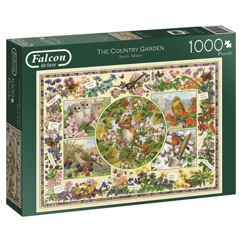 Falcon De Luxe 11131 The Country Garden 1000 Piece Jigsaw Puzzle
