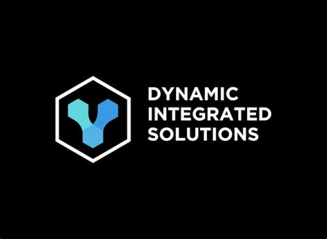Premium Vector Dynamic Integrated Solutions Logo Technology