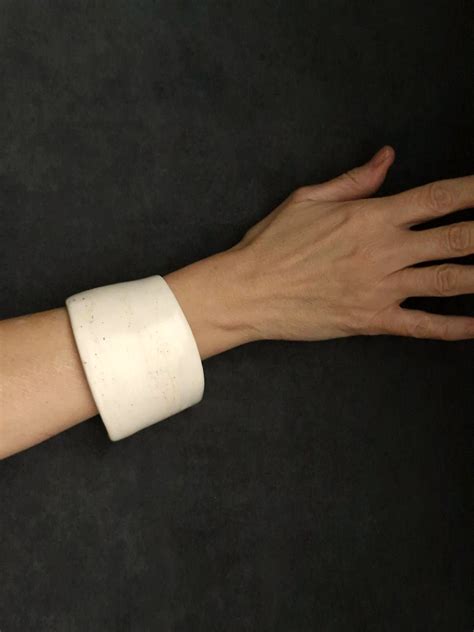 Vegan Ivory Cuff Size 3xl Gerda Goosen Jewellery