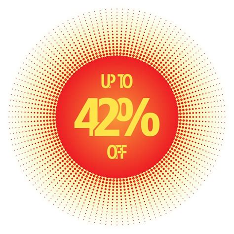 Premium Vector Up To 42 Percent Off Modern Design Template