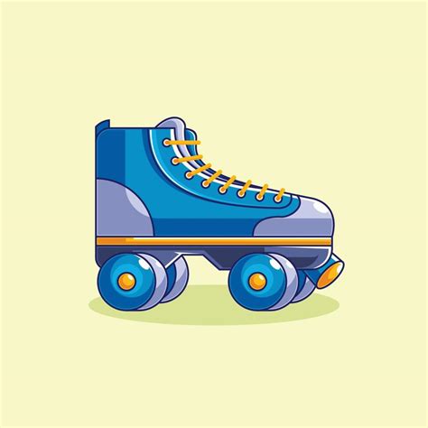 Diseño De Dibujos Animados De Deporte De Patines 10978732 Vector En