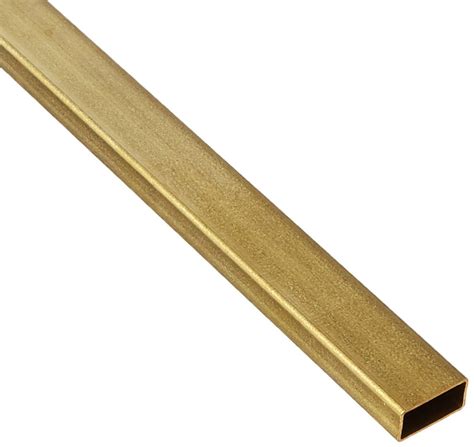 316 X 38 X 12 Inch Brass Rectangular Tube Kands Engineering 8268