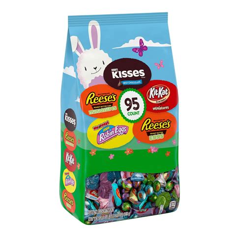 Hershey Chocolate Assortment Candy Easter 323 Oz Bulk Variety Bag 95 Pieces