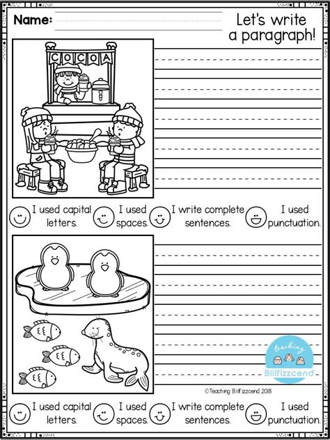 Free First Grade Writing Activities First Grade Writing 1st Grade