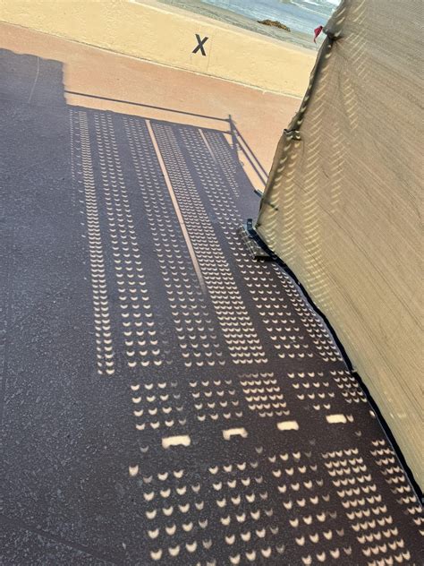 The Shadows During The Eclipse Looked Like The Eclipse R Mildlyinteresting