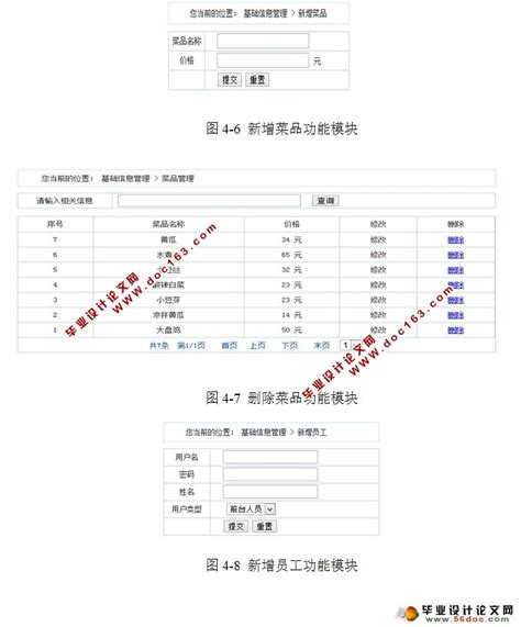 酒店餐饮点菜管理系统的设计与实现 SSH MySQL Javaweb 毕业设计论文网