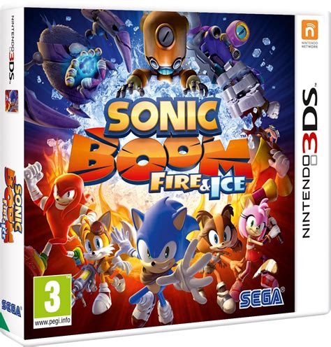 Sonic Boom Fire And Ice Gameplay Footage Race Boss Battle Screens