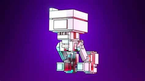 3d Model Low Poly Pixel Art Drone Vr Ar Low Poly Cgtrader