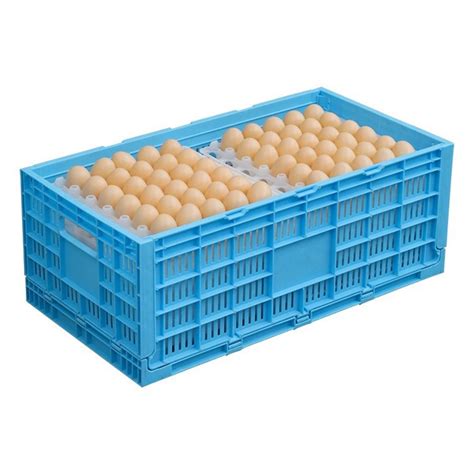 China Plastic Foldable Egg Transport Crate Manufacturers Suppliers