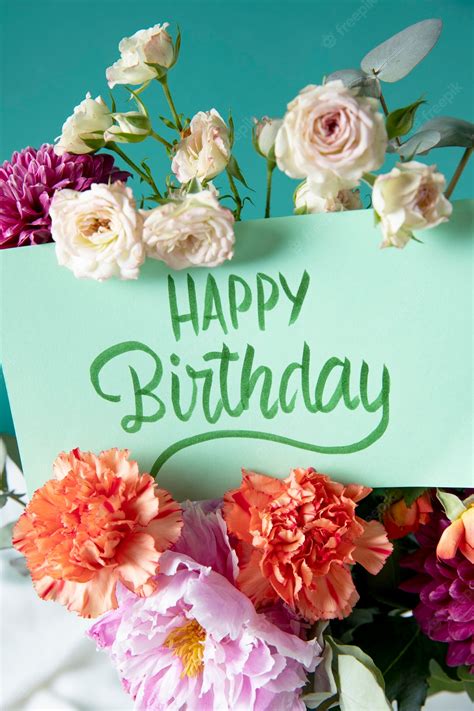 Happy Birthday Background With Flowers At Timothy Mitchell Blog