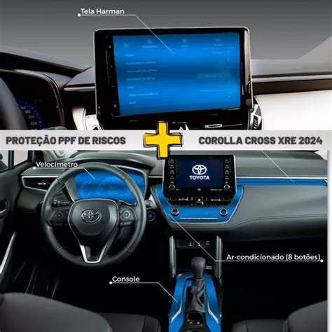 Película Ppf Antirisco Toyota Corolla Cross Xre 2024 C Tela Parcelamento Sem Juros