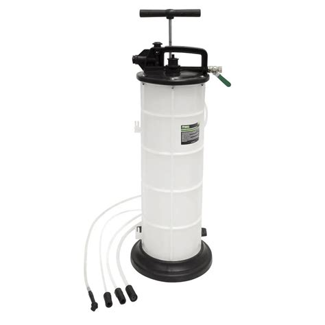 Siegen By Sealey Vacuum Oil And Fluid Extractor Manualair 9l White
