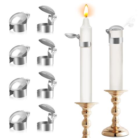 Lilangli Candle Snuffer 8 Pcs Automatic Candle Wick