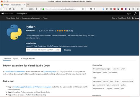 Visual Studio Code Python