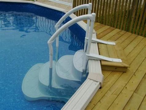 How To Attach Pool Steps To Deck Home Advisor Blog