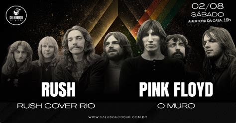 Rush Pink Floyd Com Rush Cover Rio E O Muro Em Rio De Janeiro