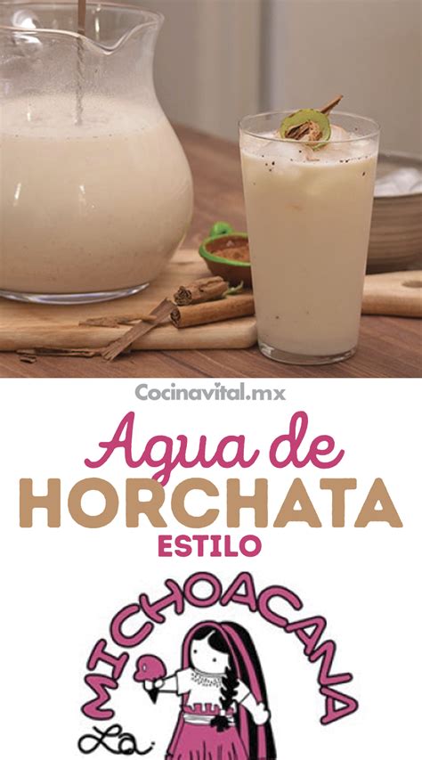 Receta De Agua De Horchata Estilo La Michoacana Agua De Fresa