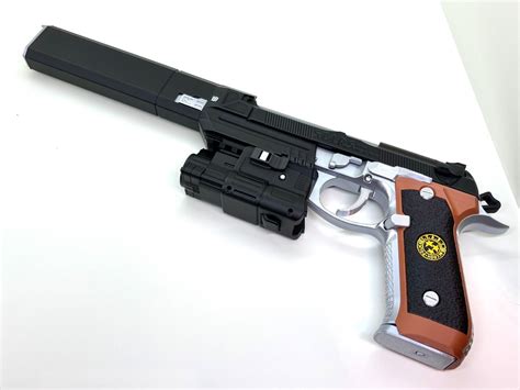 Resident Evil Beretta 92f Samurai Edge Wesker Moving Slide 11 Prop