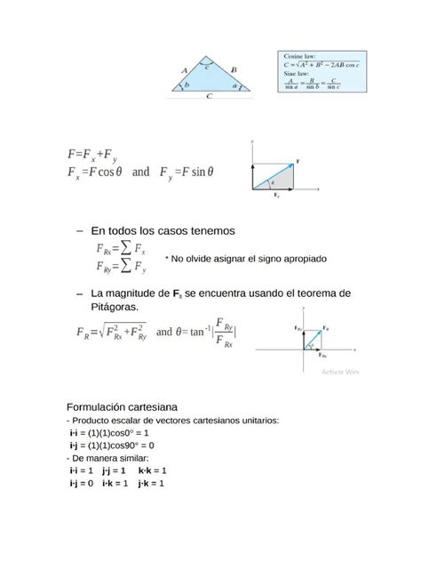 Formulario De Estatica Pdf