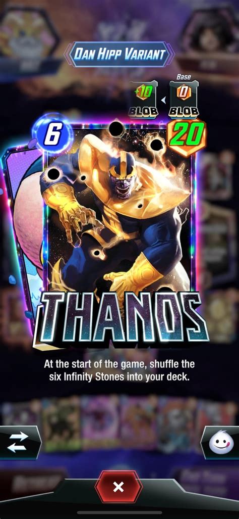 Why Doesnt Blob Absorb 20 From Thanos After All Stones Played R