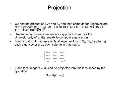 PPT Face Recognition Using PCA Eigenfaces And LDA Fisherfaces PowerPoint Presentation ID