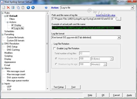 kiwi syslog日志服务器怎么在windows下搭建，这篇文章好好捋捋，附相关软件下载！ kiwi syslog server csdn博客