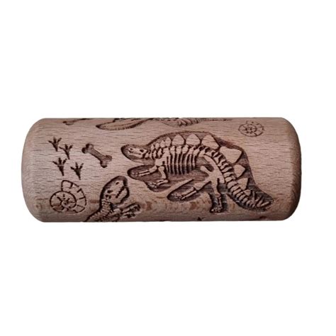 Small Dino Wooden Rollerdino Wooden Rollerwooden Rollerwooden Dough