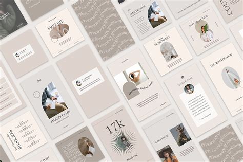 NUDE Instagram Templates On Behance