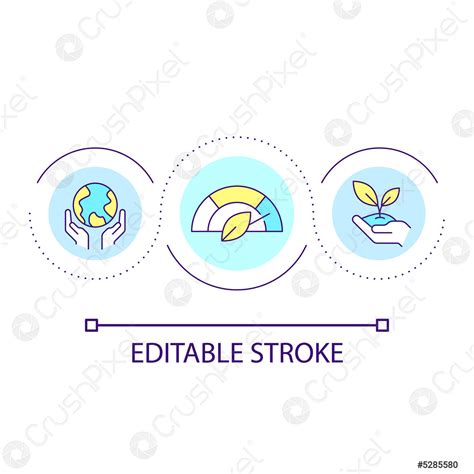 Environment Protection Loop Concept Icon Stock Vector 5285580