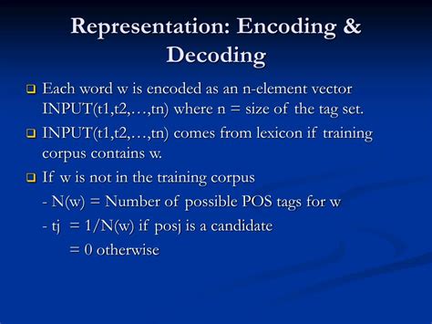ppt part of speech tagging using neural networks powerpoint