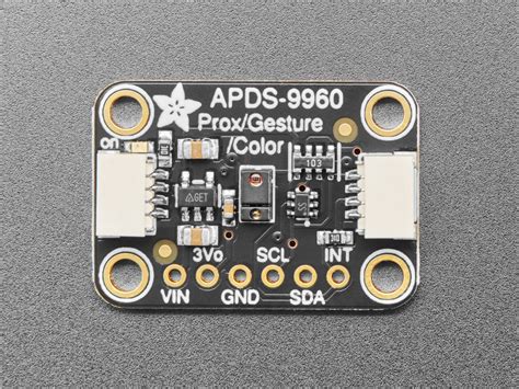 Apds9960 Proximity Light Rgb And Gesture Sensor Stemma Qt Qwiic Crcibernética