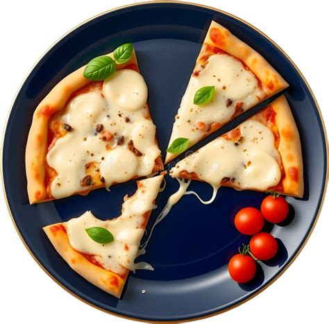 Melting Cheese Pull Pizza Slice Oozing With Flavor Stock Illustration Illustration Of Gooey