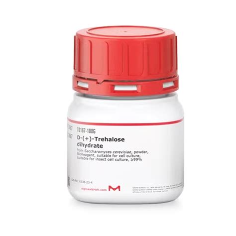 Sigma Aldrich T0167 D Trehalose Dihydrate 100 Gr
