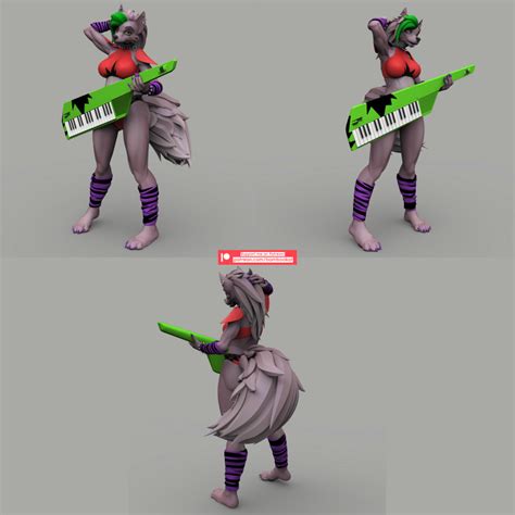 Rule 34 3d Anthro Bambookat Five Nights At Freddys Fnaf Furry