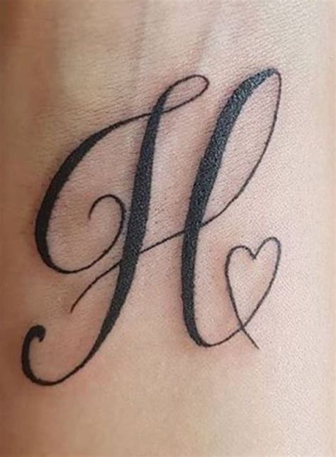 H Letter Tatoo Design Heidi Name Tattoo Hazel K Lettering Tattoo