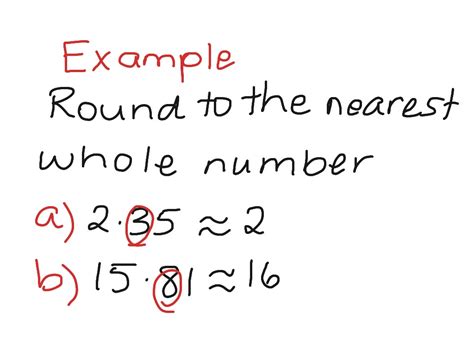 What Is Round Up To The Nearest Integer At Tia Thomas Blog