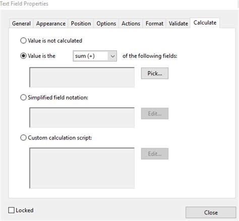 Form Calculations Don T Work Calculation Boxes Gr Adobe Product Community