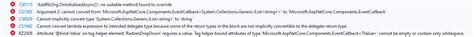 Issue With Dropdown Multiple Select Radzenblazor Components Radzen