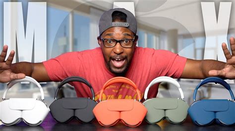 Airpods Max Unboxing Every Color First Impressions Youtube