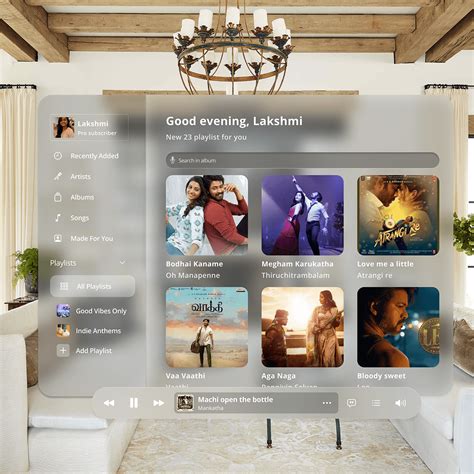 Spatial Ui Design On Behance