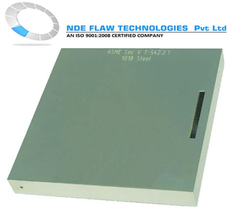 Asme Basic Calibration Block At Best Price In Chennai Nde Flaw Technologies Pvt Ltd